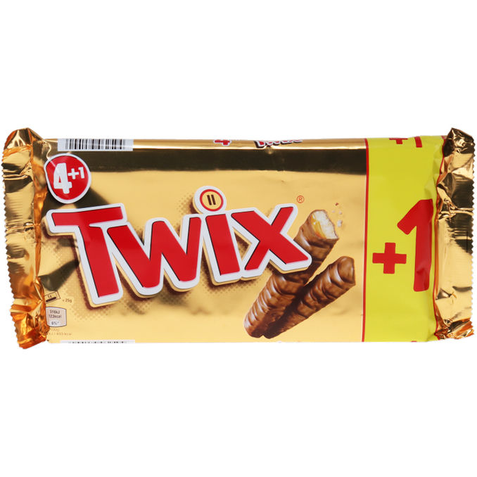 Twix + 1 Extra, 5 x 50g von Twix | Motatos