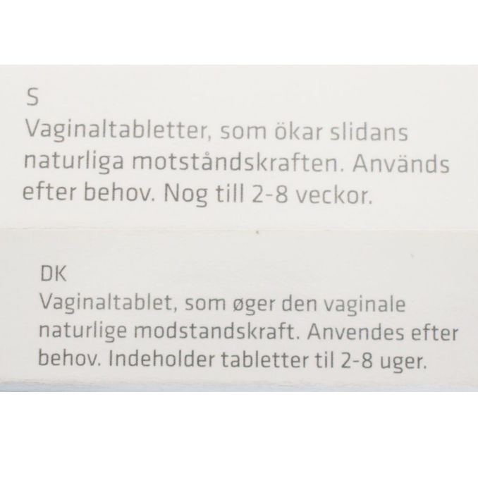 Ladybalance Vaginaltablett 12-pack, 12 pcs från Valmed | Matsmart