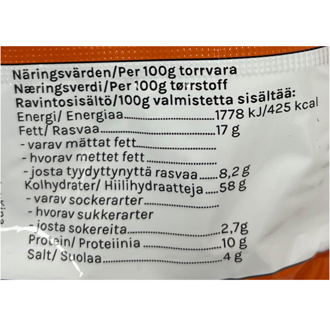 Snabbnudlar Biff , 85g från Katoz | Matsmart