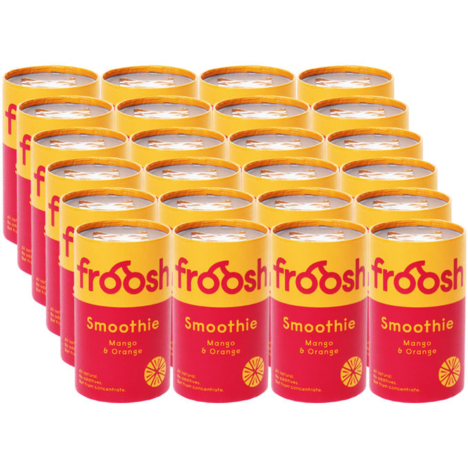 Smoothie Mango & Orange, 24er Pack, 24x 150ml von Froosh | Motatos