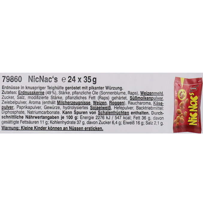 Nic Nac's Original, 24er Pack, 24x 35g von Lorenz | Motatos