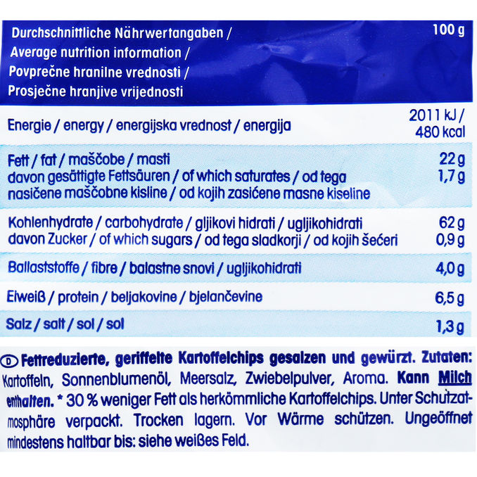 Crunchips X-Cut Salted Light, 150g von Lorenz | Motatos Crunchips X-Cut Salted Light, 150g von Lorenz | Motatos