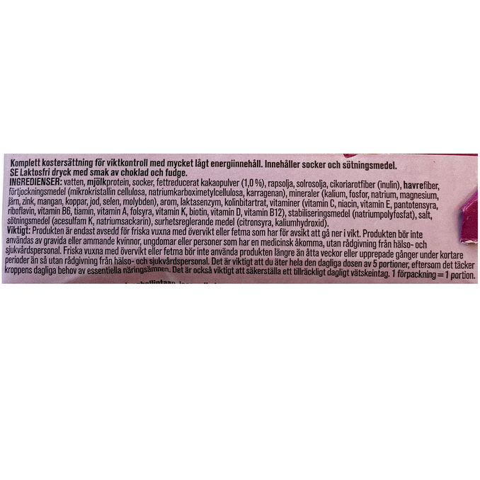 Måltidsersättning Choco Fudge, 330 ml från Naturdiet | Matsmart