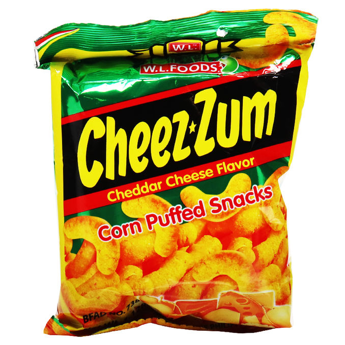 Gepuffter Mais-Snack mit Käsegeschmack, 32g von W.L. | Motatos