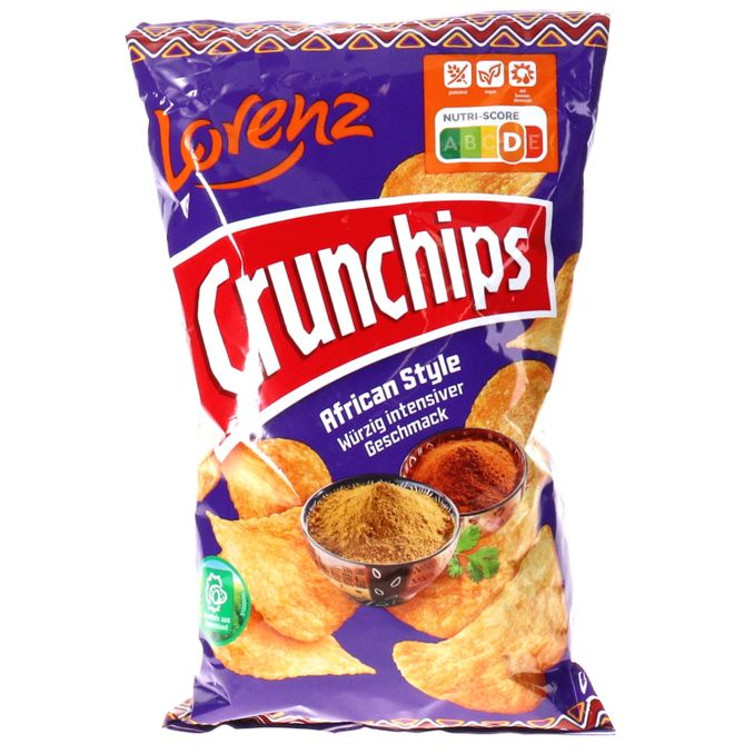 Crunchips African Style, 175g von Lorenz | Motatos