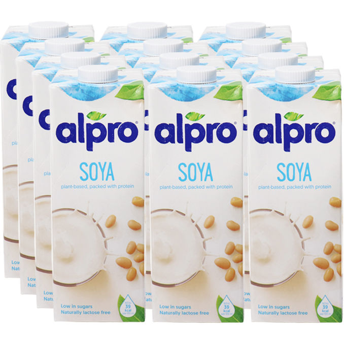 Soja Original, 12er Pack , 12 x 1l von Alpro | Motatos