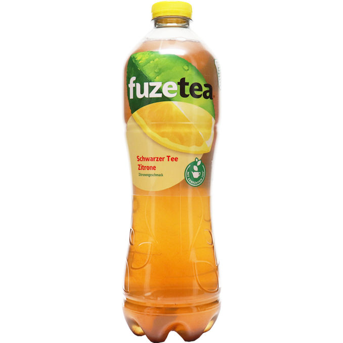 Schwarzer Tee Zitrone (EINWEG) zzgl. Pfand, 1,75L von Fuze Tea | Motatos