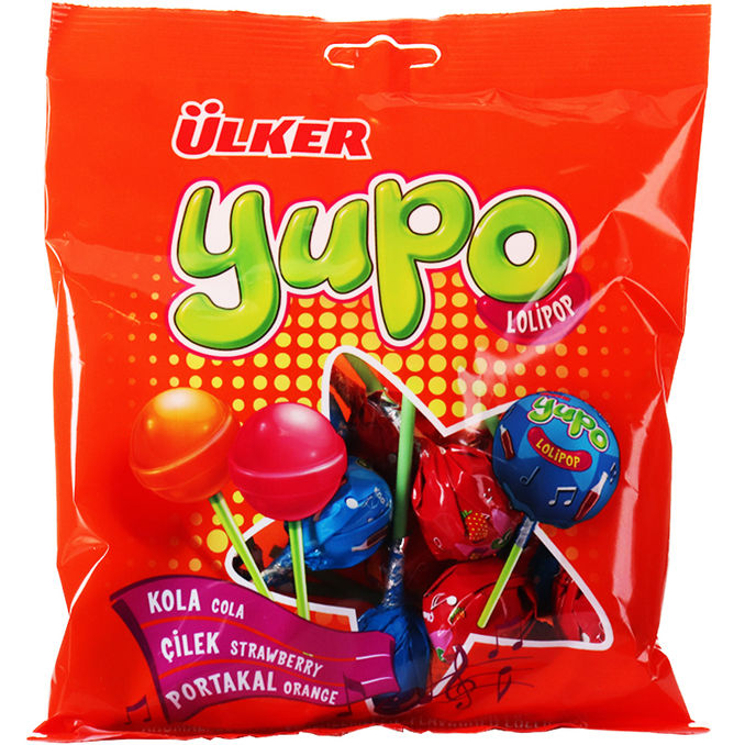 Yupo Lollipops, 15x 11g von Ülker | Motatos