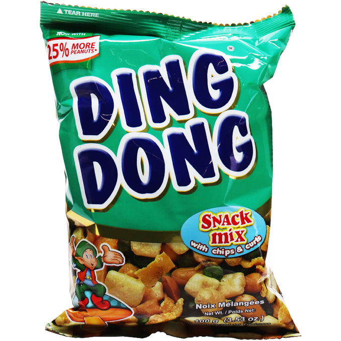 Snack Mix Chips & Curls, 100g von DingDong | Motatos