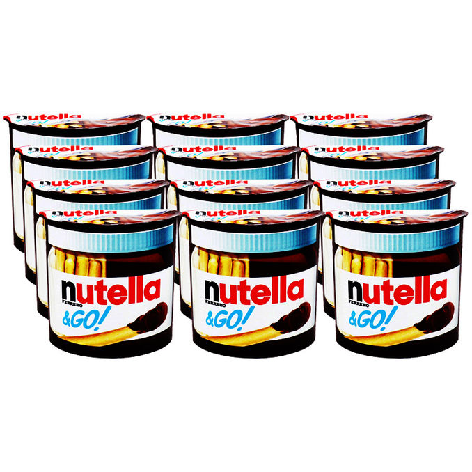 Nutella & Go, 12er Pack, 12x 52g von nutella | Motatos
