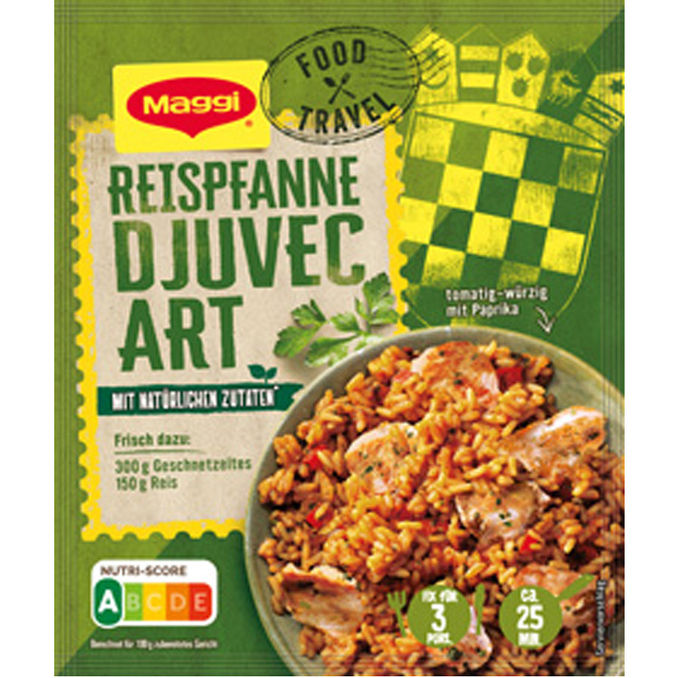 Reispfanne Djuvec Art, 31g von Maggi | Motatos