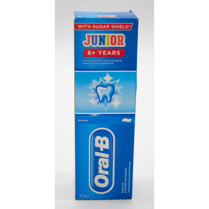 Oral-B Junior Toothpaste 75ml, 75ML from Oral B | Motatos