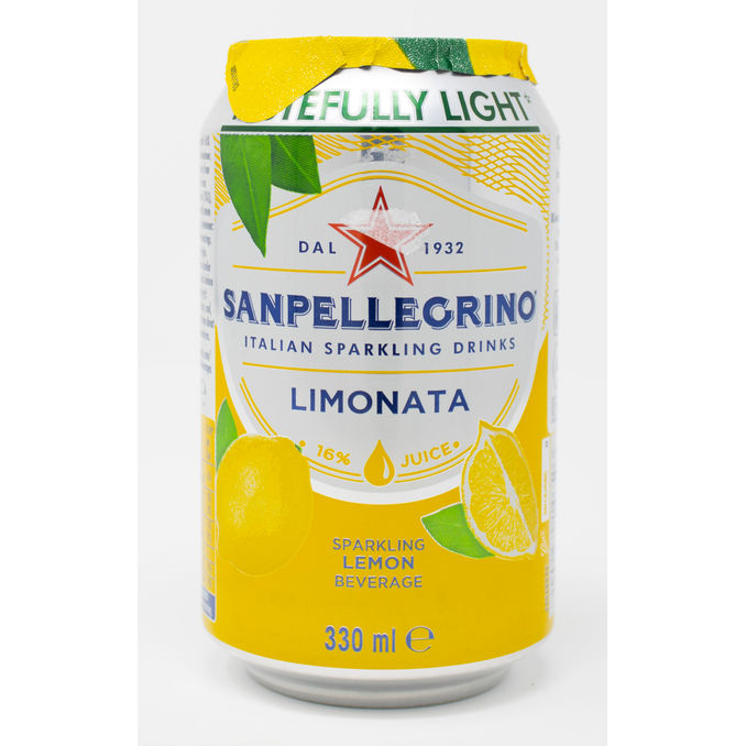 San Pellegrino Lemon Can 330ml, 330ml from San Pellegrino | Motatos San Pellegrino Lemon Can 330ml, 330ml from San Pellegrino | Motatos