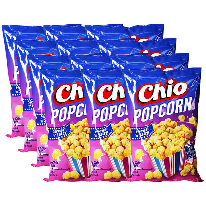 Popcorn Sweet & Salty, 12er Pack, 12x 120g von Chio | Motatos