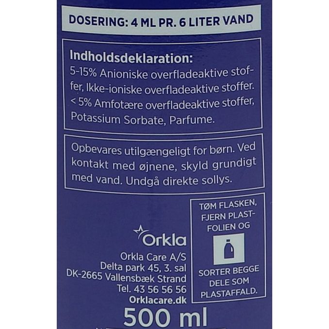 Rens Let Opvaske Middel 500ml, 500 ml fra Rens-Let | Motatos
