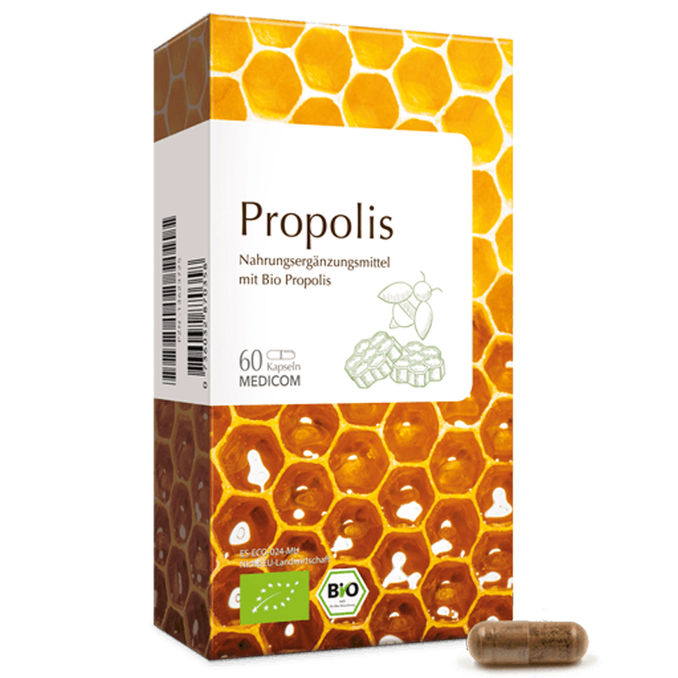 BIO Propolis, 60 Kapseln, 60 Stk. von Medicom | Motatos