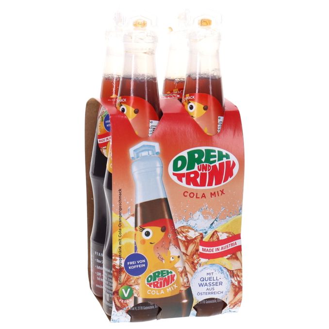 Dreh & Trink Kangu-Cola, 4er Pack, 4x200ml von Dreh & Drink | Motatos