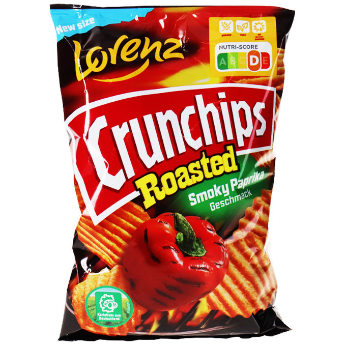 Crunchips Roasted Smoky Paprika, 130g von Lorenz | Motatos