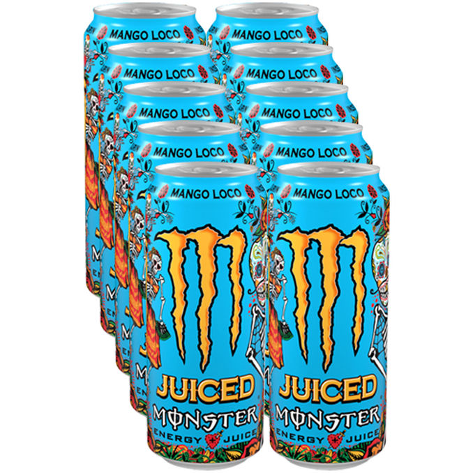 Monster Energy Mango Loco, 10er Pack (EINWEG) zzgl. Pfand, 10x 500ml ...