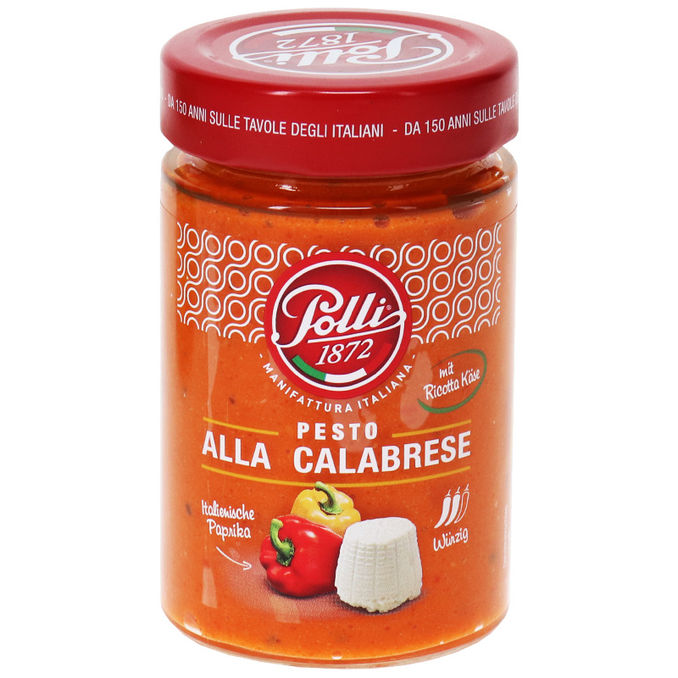 Pesto alla Calabrese, 190g von Polli | Motatos