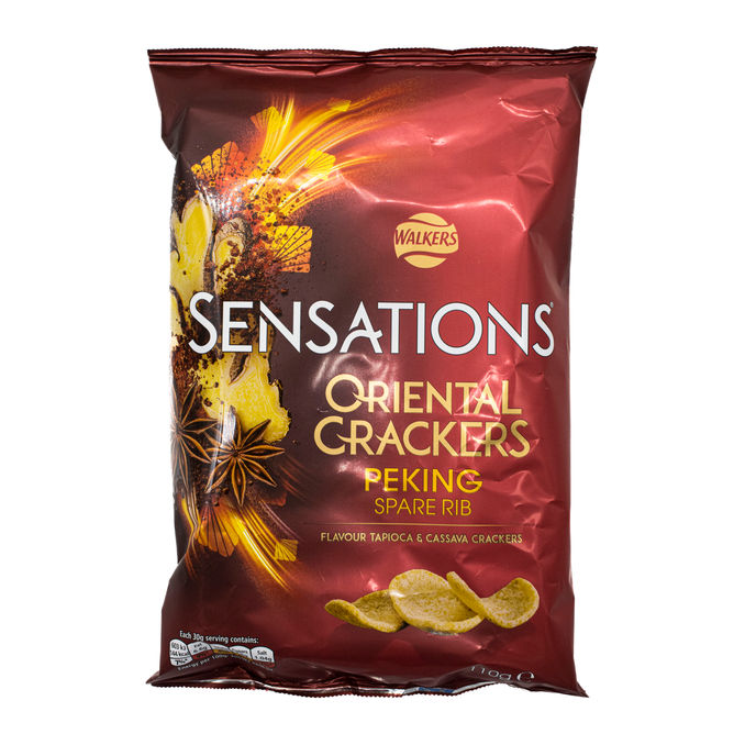 Sensations Oriental Crackers Peking Spare Rib 110g, 110g from Walkers ...