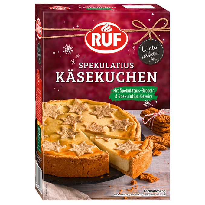 Backmischung Spekulatius Käsekuchen, 520g von Ruf | Motatos