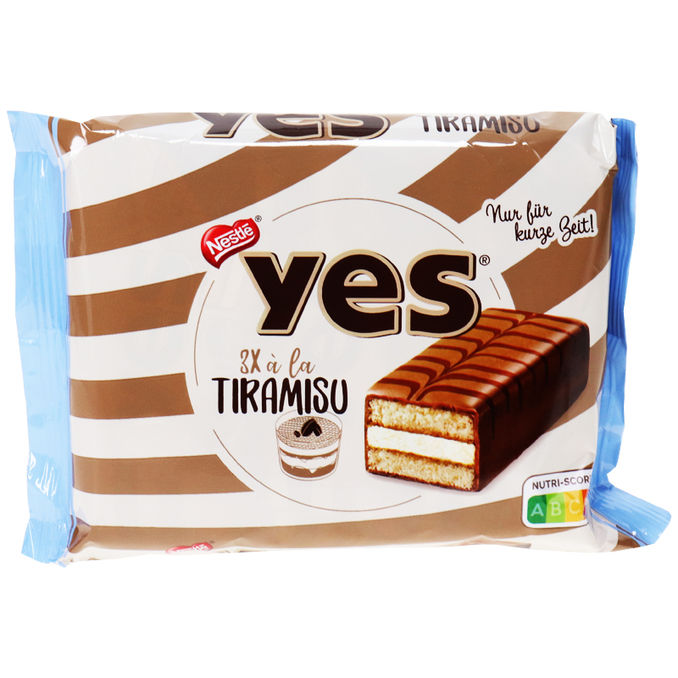 Tiramisu Kuchenriegel, 3er Pack, 96g von Yes | Motatos