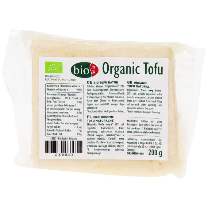 BIO Tofu natur, 200g von Bioasia | Motatos