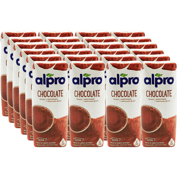 Sojadrink Schokolade, 24er Pack, 24x 250ml von ALPRO | Motatos