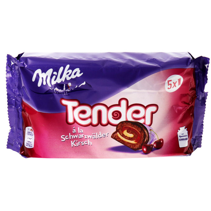 Tender Schwarzwälder Kirsch, 185 G von Milka | Motatos