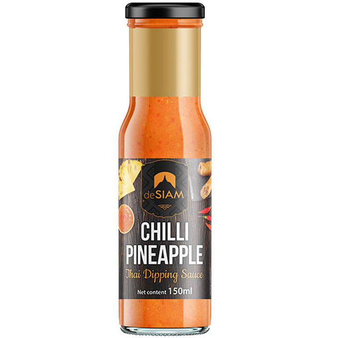 Chilisauce mit Ananas, 150ml von deSIAM | Motatos