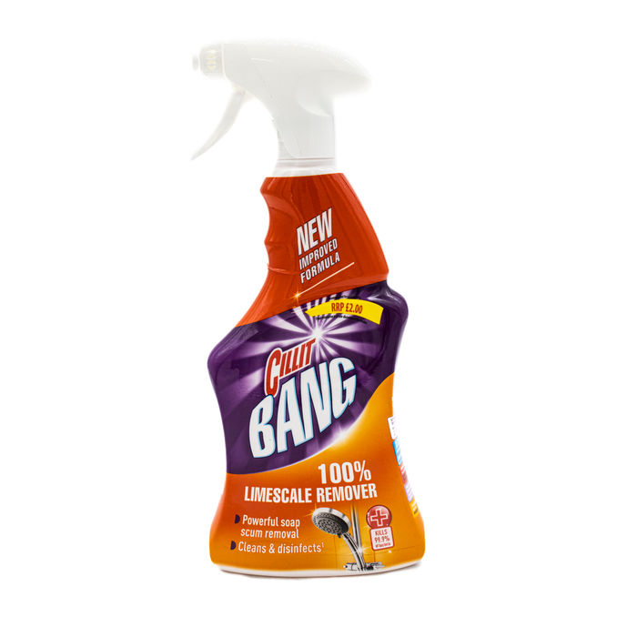 Cillit Bang Limescale And Grime Spray 750ml, 750ml from Cillit Bang ...