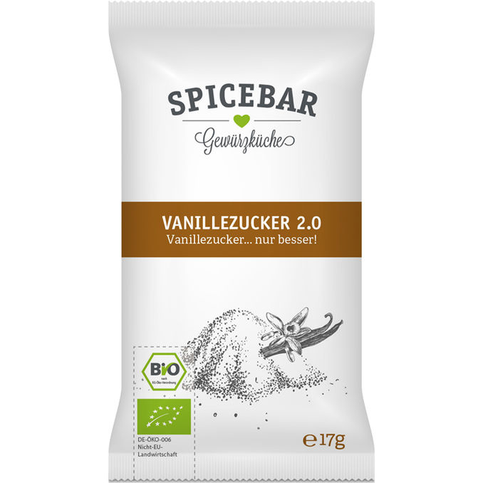 BIO Vanillezucker 2.0, 17g von Spicebar | Motatos