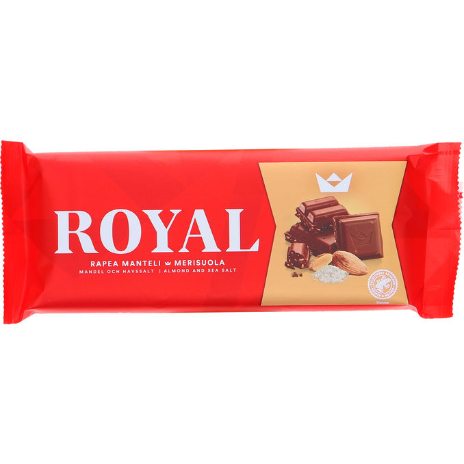 Royal Crunchy Almond Seasalt 190g, 190g fra Royal | Motatos