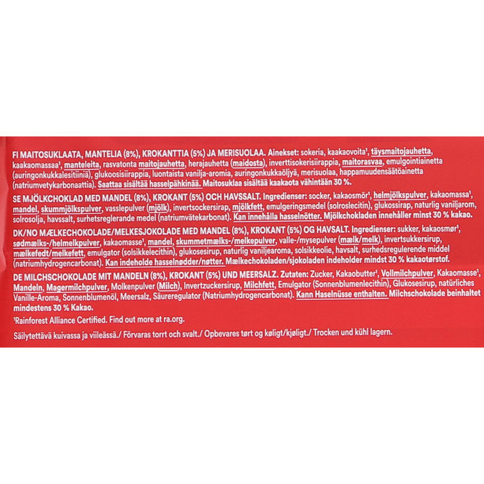 Royal Crunchy Almond Seasalt 190g, 190g fra Royal | Motatos