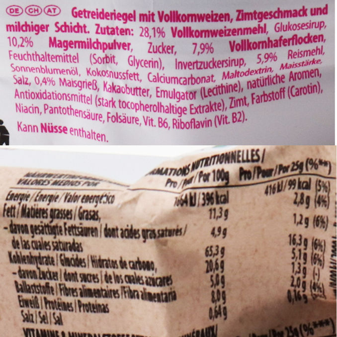 Cini Minis Cerealien-Riegel, 32er Pack, 32x 25g von Nestlé | Motatos