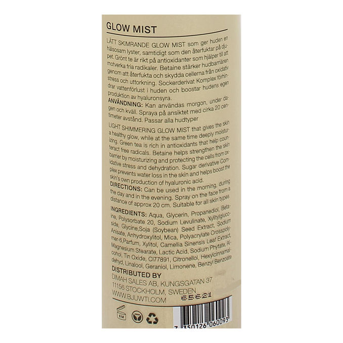Glowmist 100ml, 100 ml fra Bjuwti | Motatos