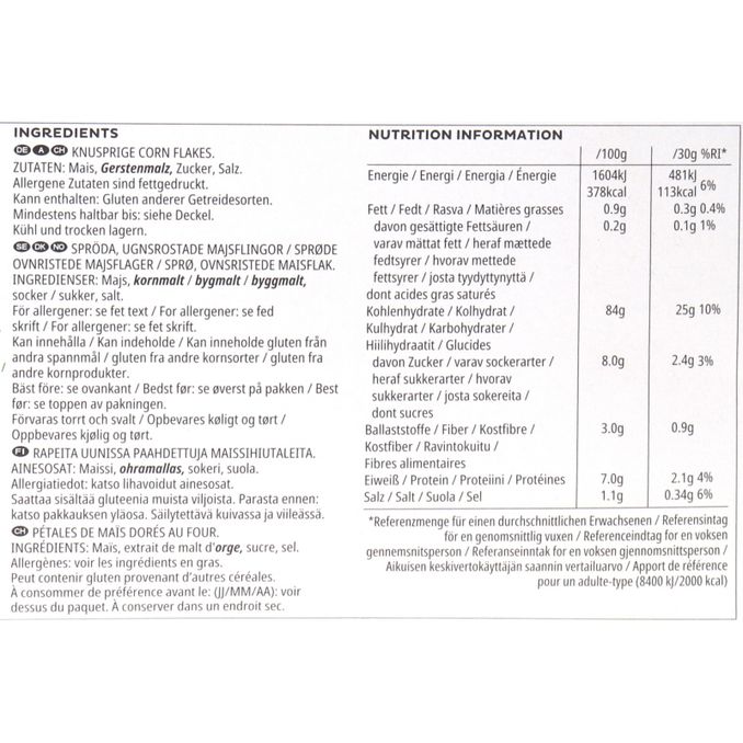 Cornflakes (Family Pack), 750g von Kellogg's | Motatos