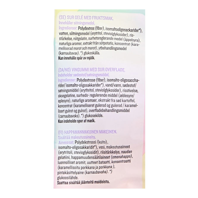 Kirpeät Makeiset Fizzy Fusion , 110 g, Tweek | Matsmart