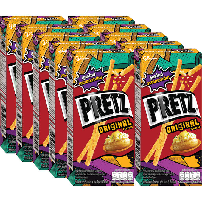 Knusperstangen Bratkartoffel, 10er Pack, 10*23g von Pretz | Motatos