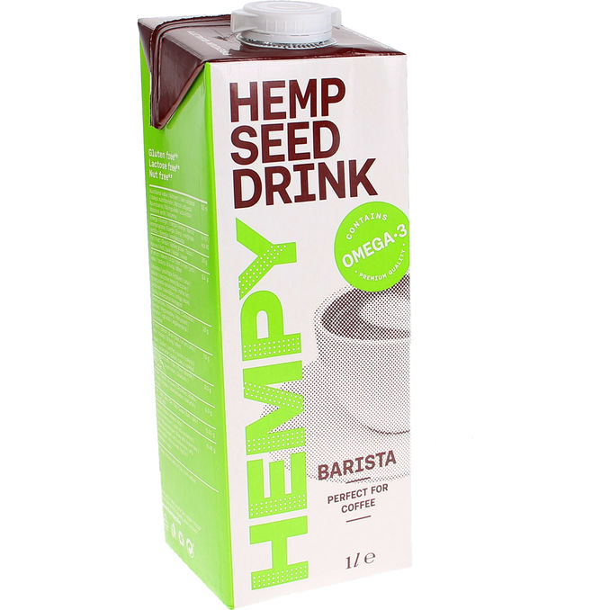 Hampfrø Drik Barista, 1l fra Hempy | Motatos