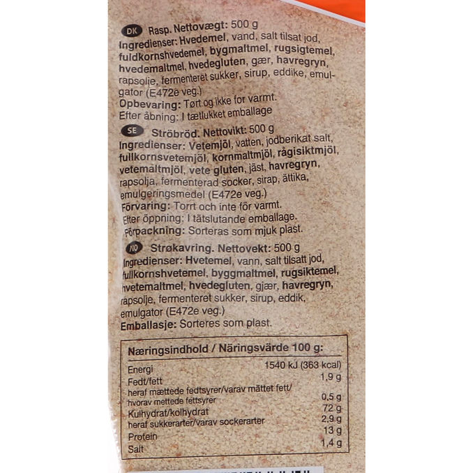 Ströbröd, 500 g från Sevan | Matsmart