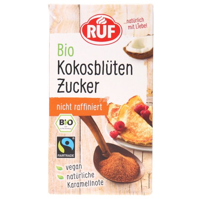 BIO Kokosblüten Zucker, 250g von Ruf | Motatos