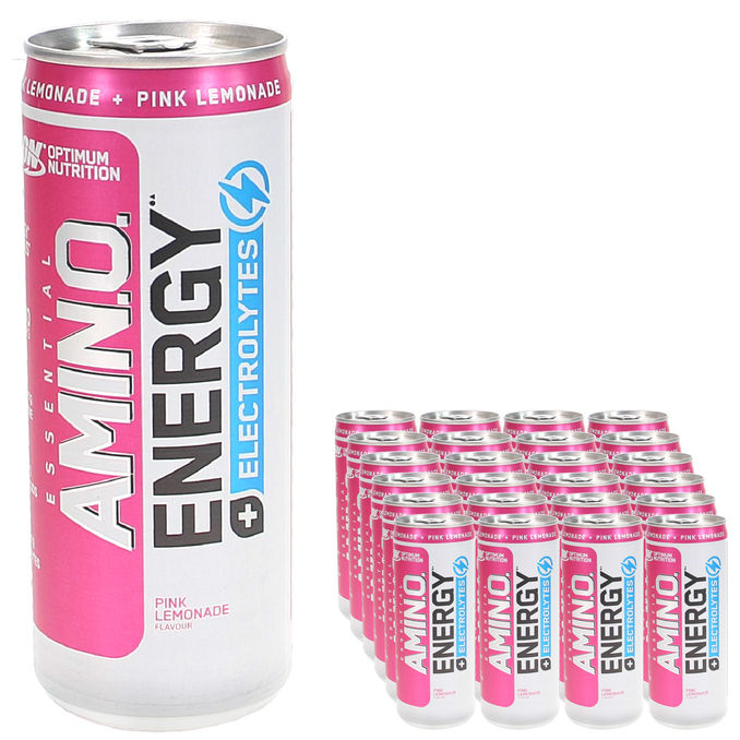 Energidryck Pink Lemonade 24-pack, 24 x 250 ml från Optimum Nutrition ...