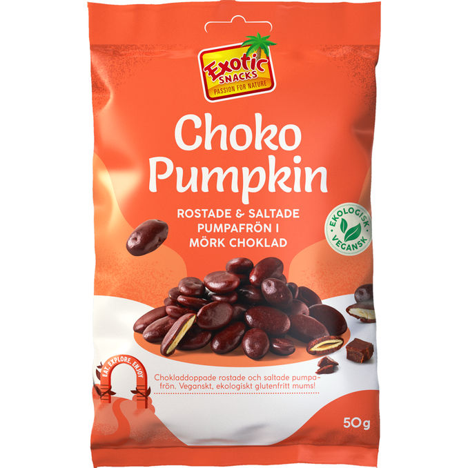 Chokopumpkin, 50 g från Exotic Snacks | Matsmart