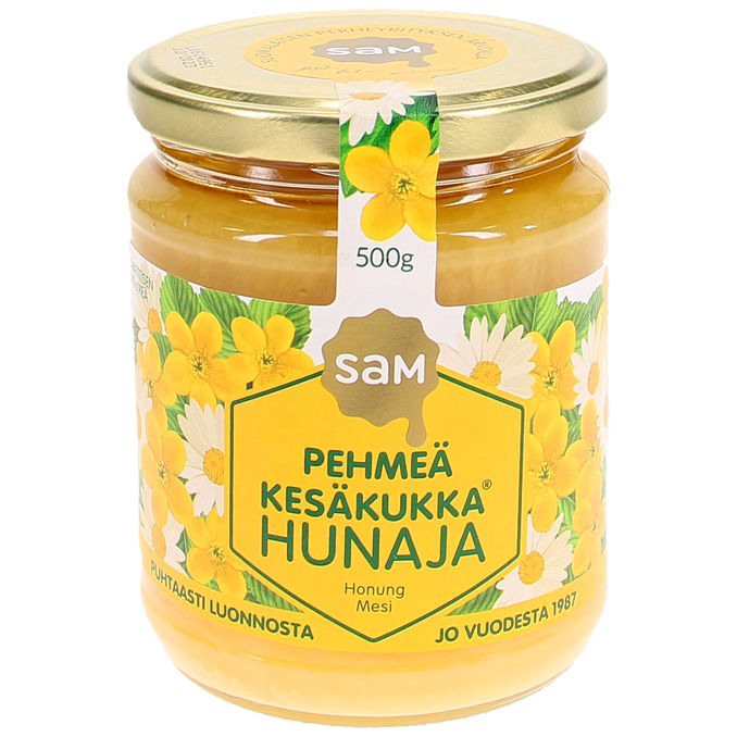 Pehmeä Kesäkukka Hunaja , 500g, Sam | Matsmart