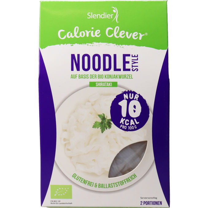 BIO Nudeln aus Konjak, 250g von Slendier | Motatos