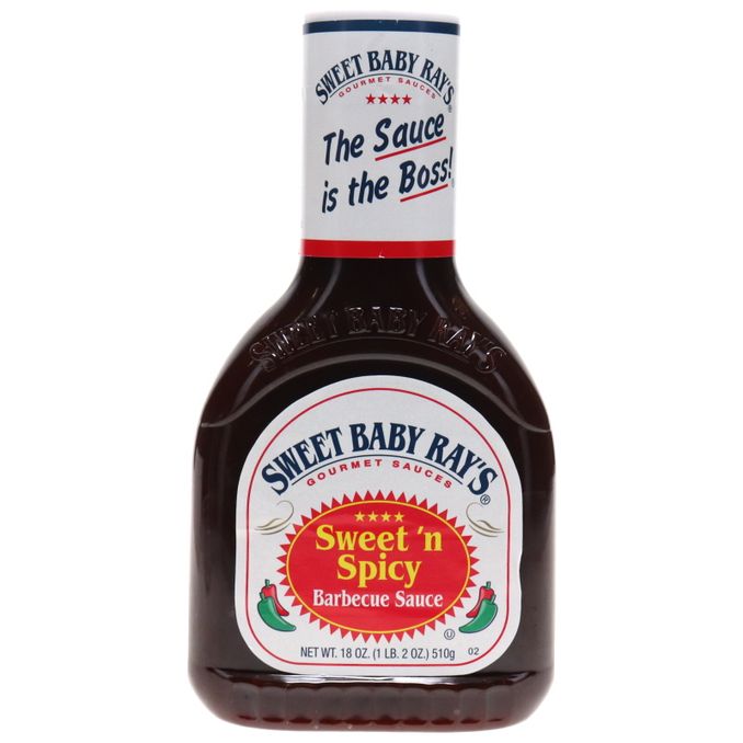 Sweet & Spicy BBQ Sauce, 510g von Sweet baby ray´s | Motatos