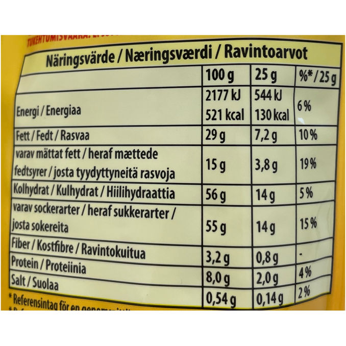 Never Stop Crunchy Corn, 170g från Marabou | Matsmart Never Stop Crunchy Corn, 170g från Marabou | Matsmart